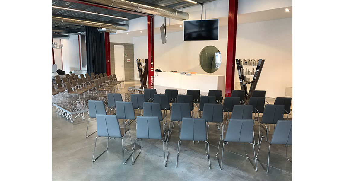 Seminar halls chairs, seating for community centres - Leyform